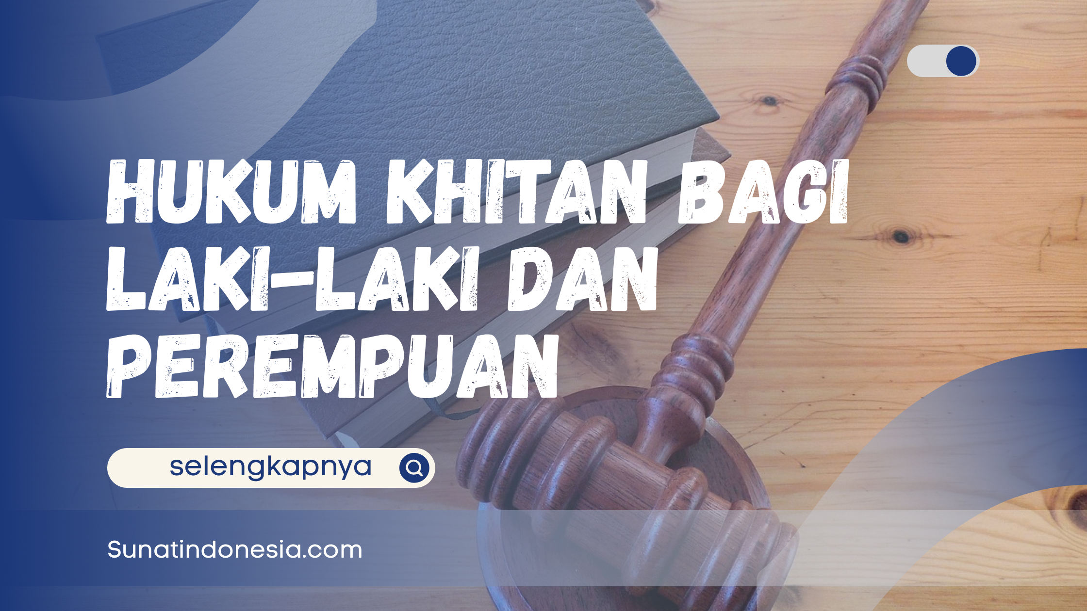 Hukum Khitan bagi laki-laki dan perempuan